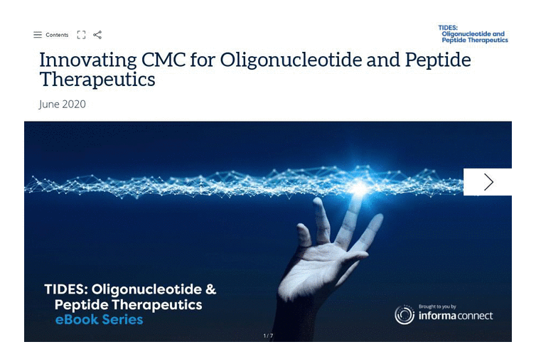 Innovating CMC for Oligonucleotide and Peptide Therapeutics