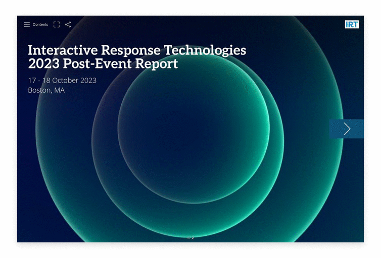 Post-Event eBook: Interactive Response Technologies