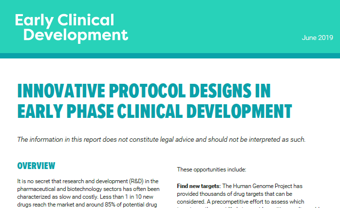 Innovative protocol designs in early phase clinical development ...