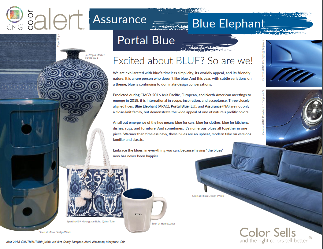 Color of the Month: Blue Elephant
