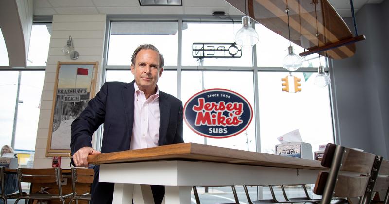 Jersey Mike's Peter Cancro is named RB's 2024 Restaurant Leader of the Year